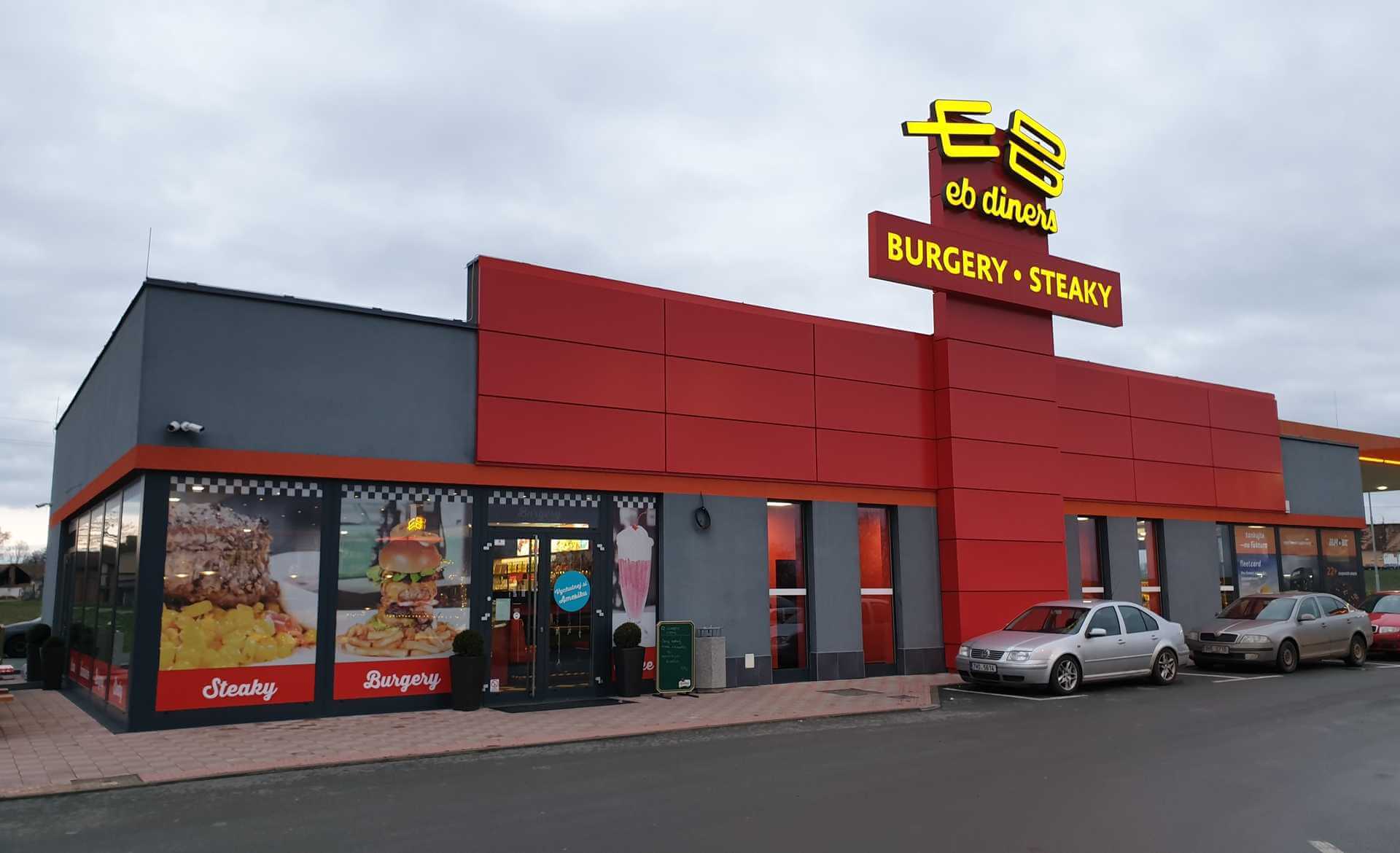 EB diners - Americká burger restaurace, Hradec Králové - Přijdu znovu